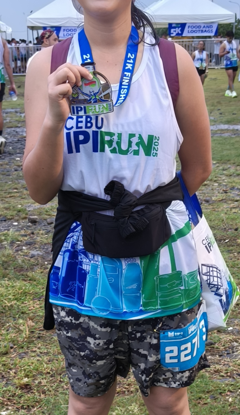 Let it be: IPI Run 2025 Marathon 21km Category was a test and I passed ...